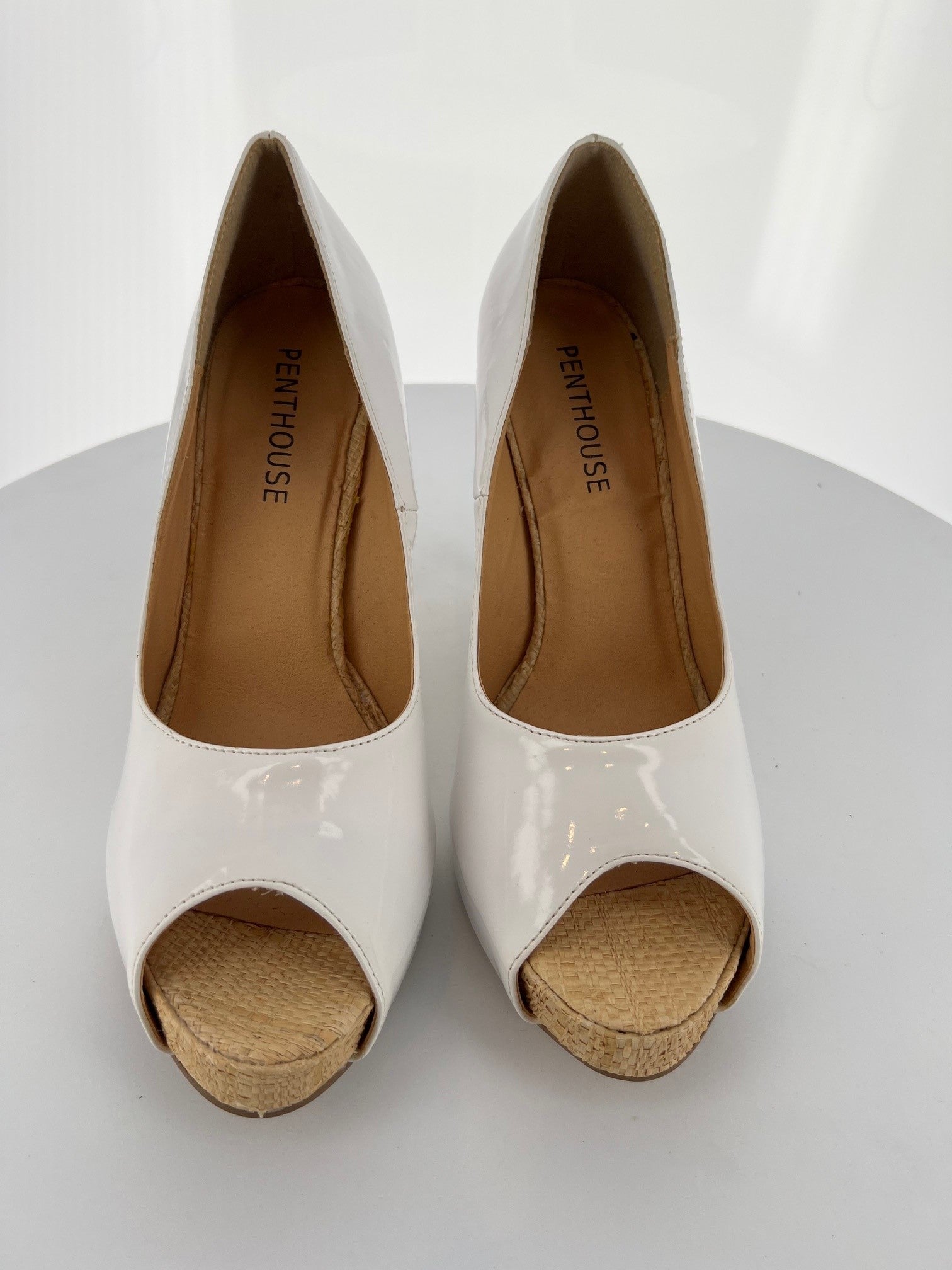 PH451-ADRIAN Penthouse White High Heel Alternative Footwear Discontinu ...